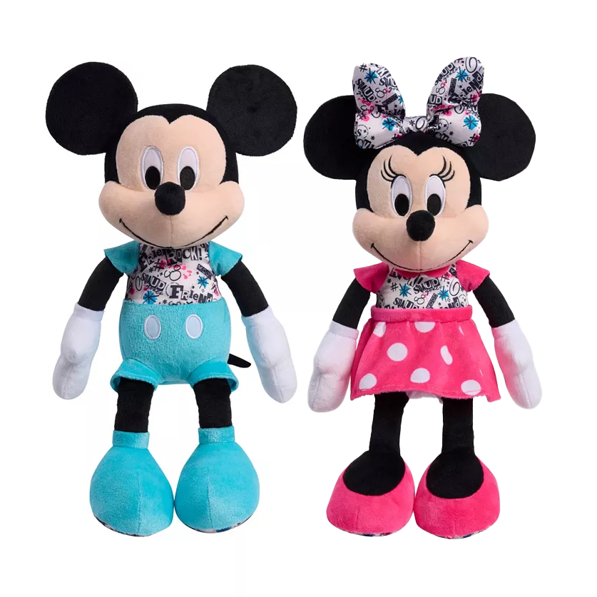 15" Mickey & Minnie Mouse Plushies $15 at Brad's Deals