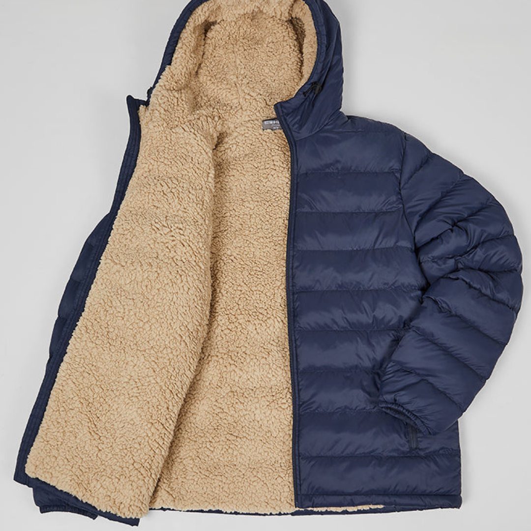 32 Degrees Hooded Sherpa-Lined Jacket $25 at Brad's Deals