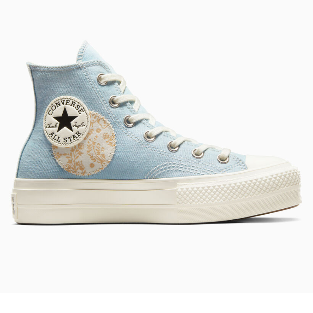 Converse Denim Patchwork Shoes $33 at Brad's Deals