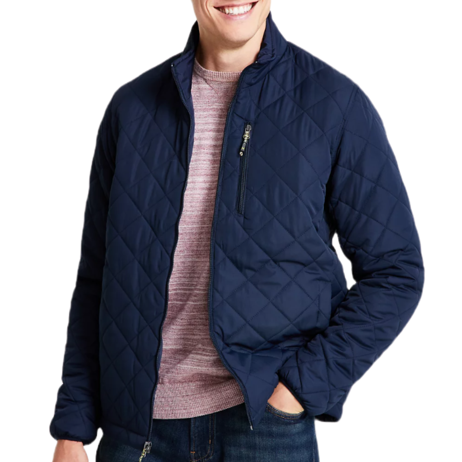 Hawke & Co. Diamond Quilted Jacket $25 at Brad's Deals