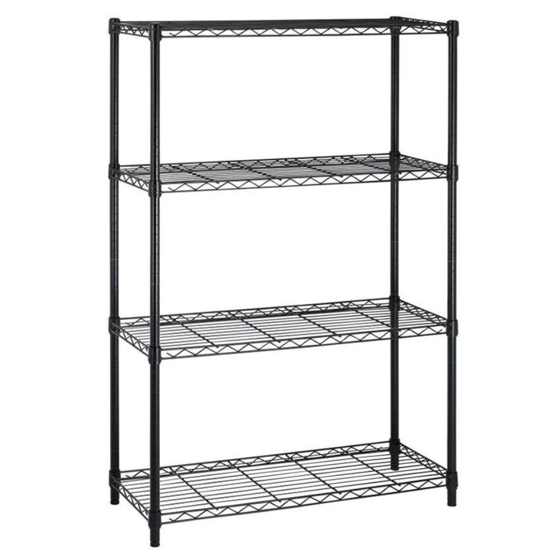 4-Shelf Wire Shelving Unit $38 Shipped