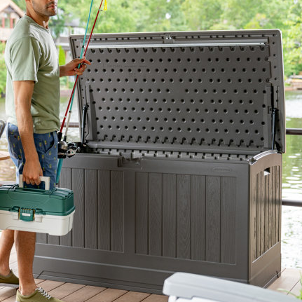 200-Gallon Suncast Deck Box Bench $126 at Brad's Deals