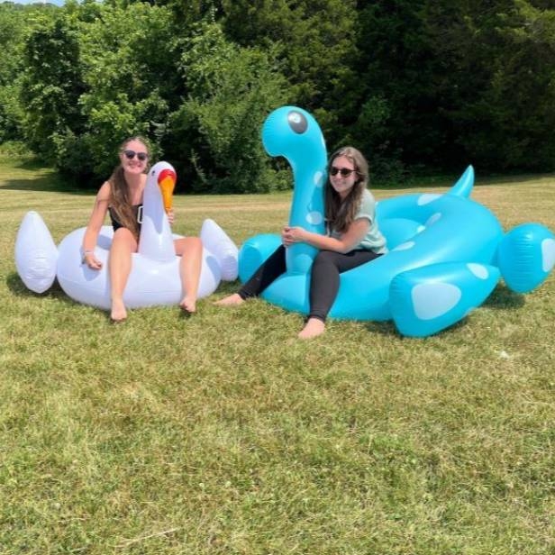 Inflatable Loch Ness Monster $12 Shipped at Brad's Deals