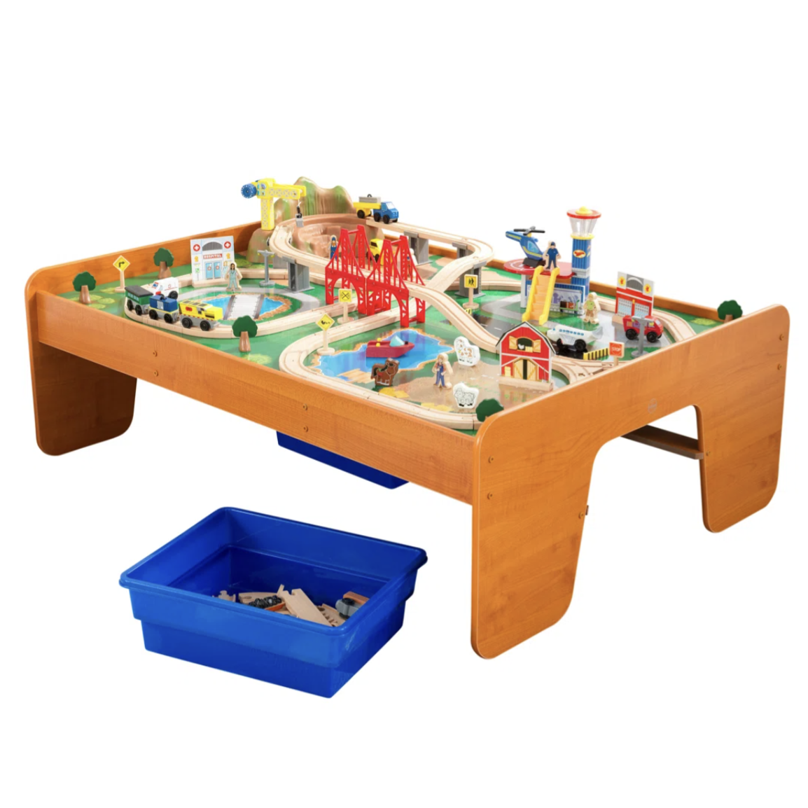 Wooden Table Train Set $138 at Brad's Deals