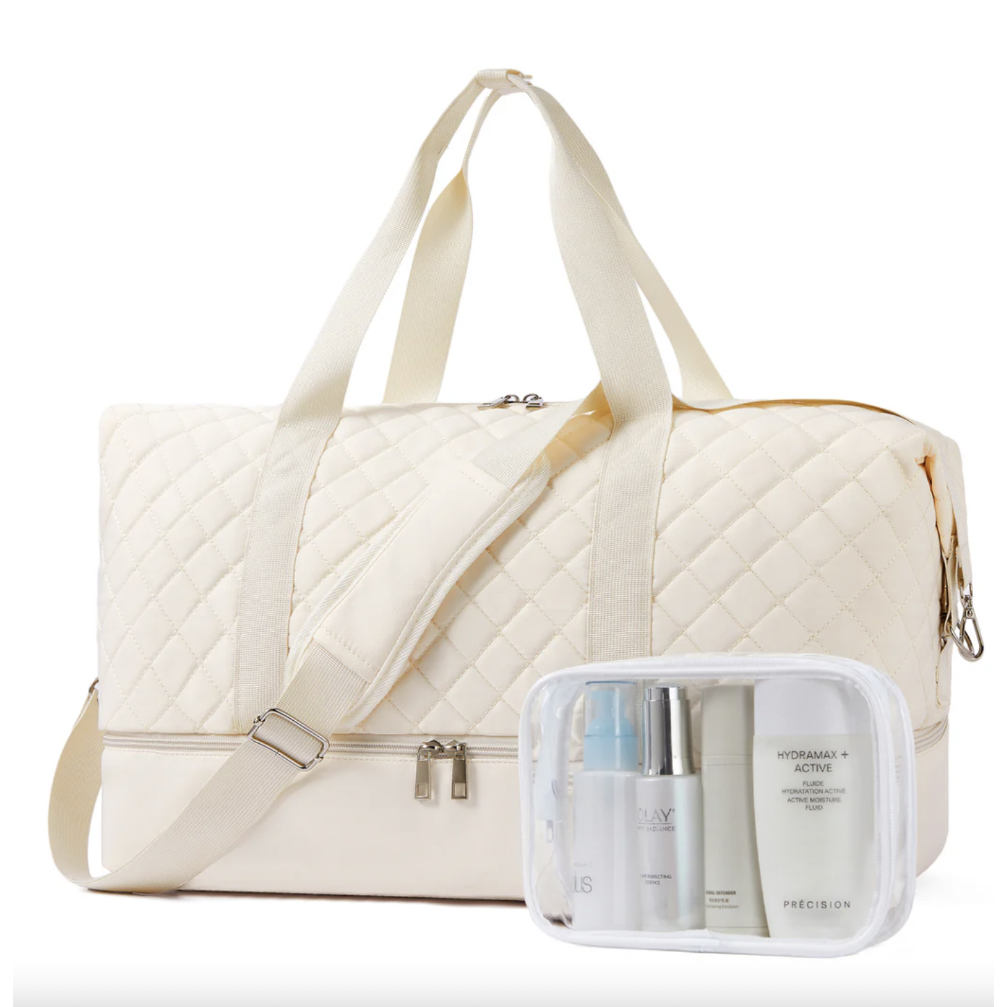 Weekender Bag & Toiletry Pouch $30 at Brad's Deals