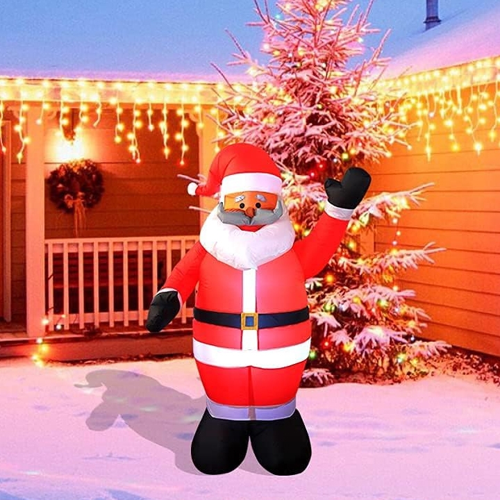 6' Santa Christmas Inflatable $22 at Brad's Deals