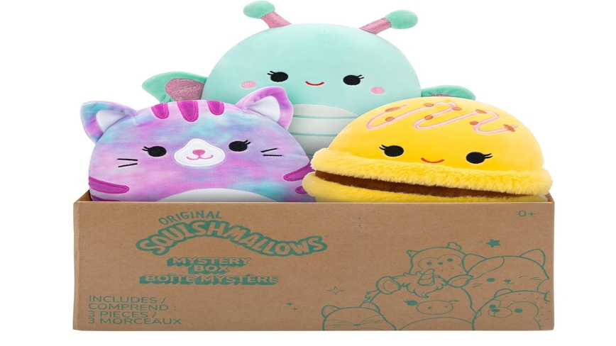 3ct Squishmallow Mystery Pack $23 at Brad's Deals