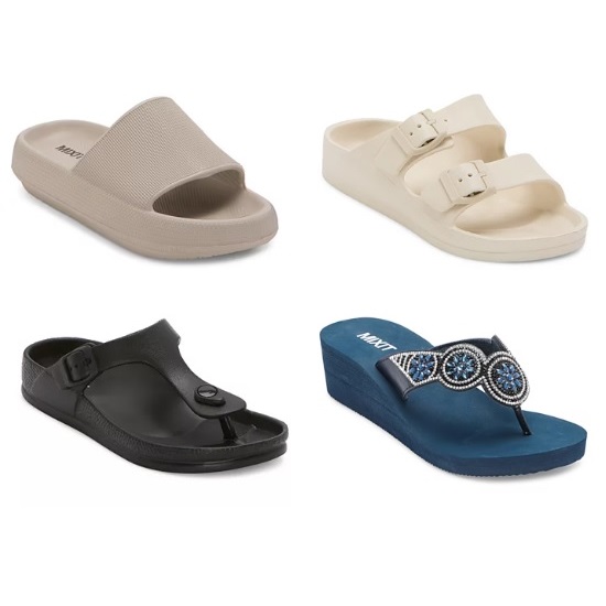 3 Pairs of Women's Sandals $18!