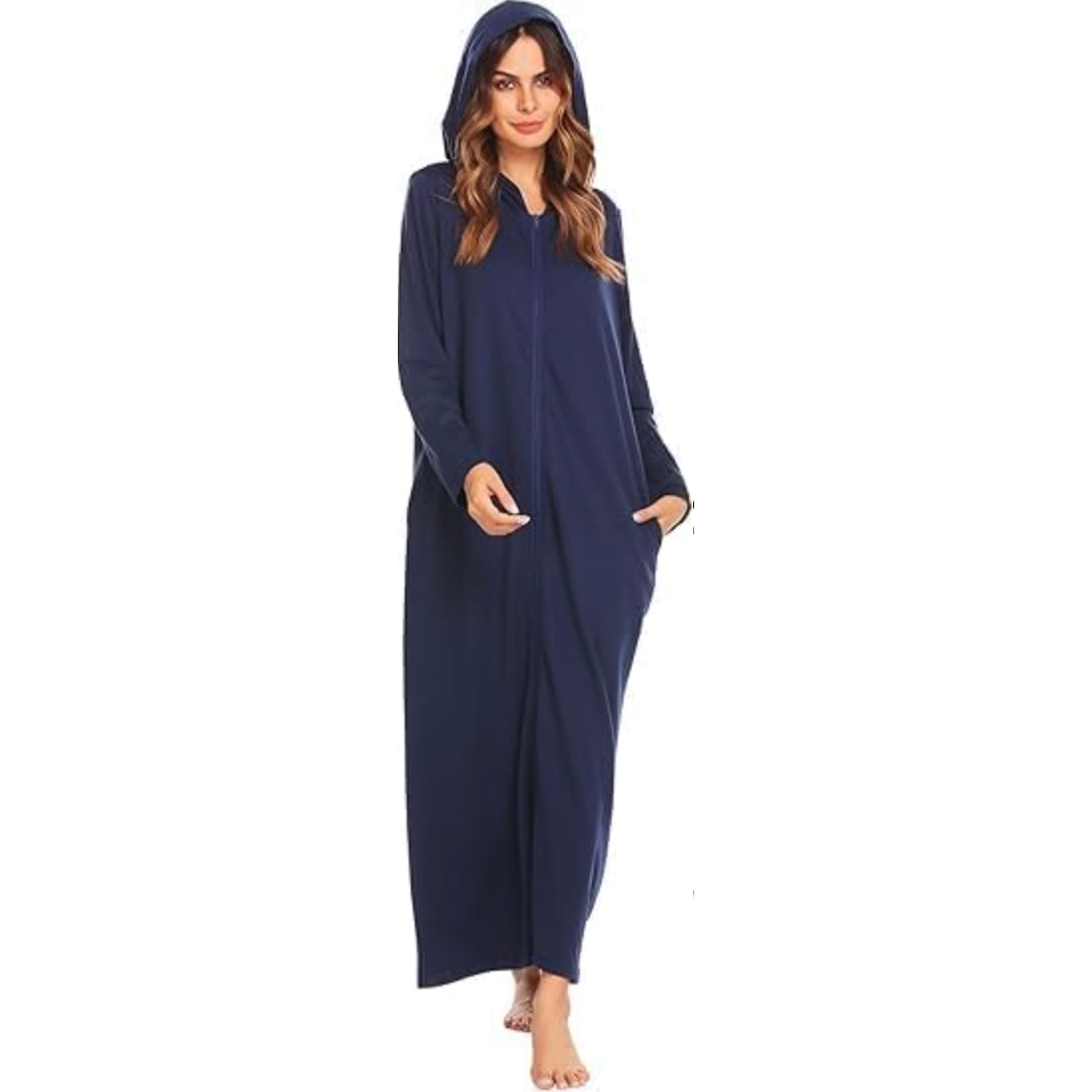 Women's Hooded Zip-Up Robe $21 Shipped at Brad's Deals