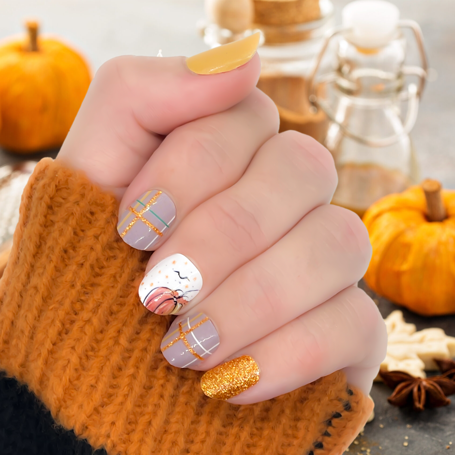 40% Off Fall Nail Wraps at Brad's Deals