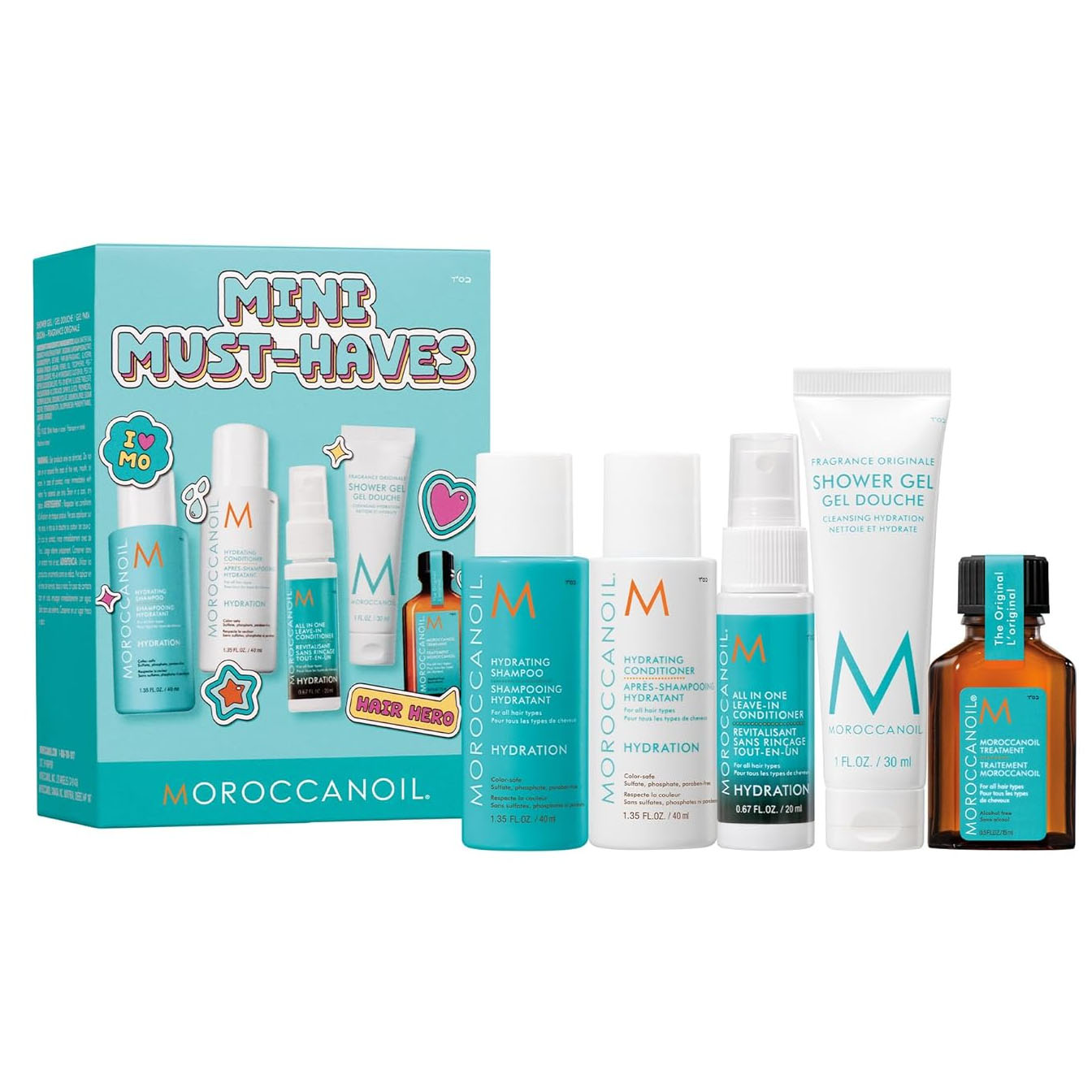Moroccan Oil Mini Must-Haves Set $10 at Brad's Deals