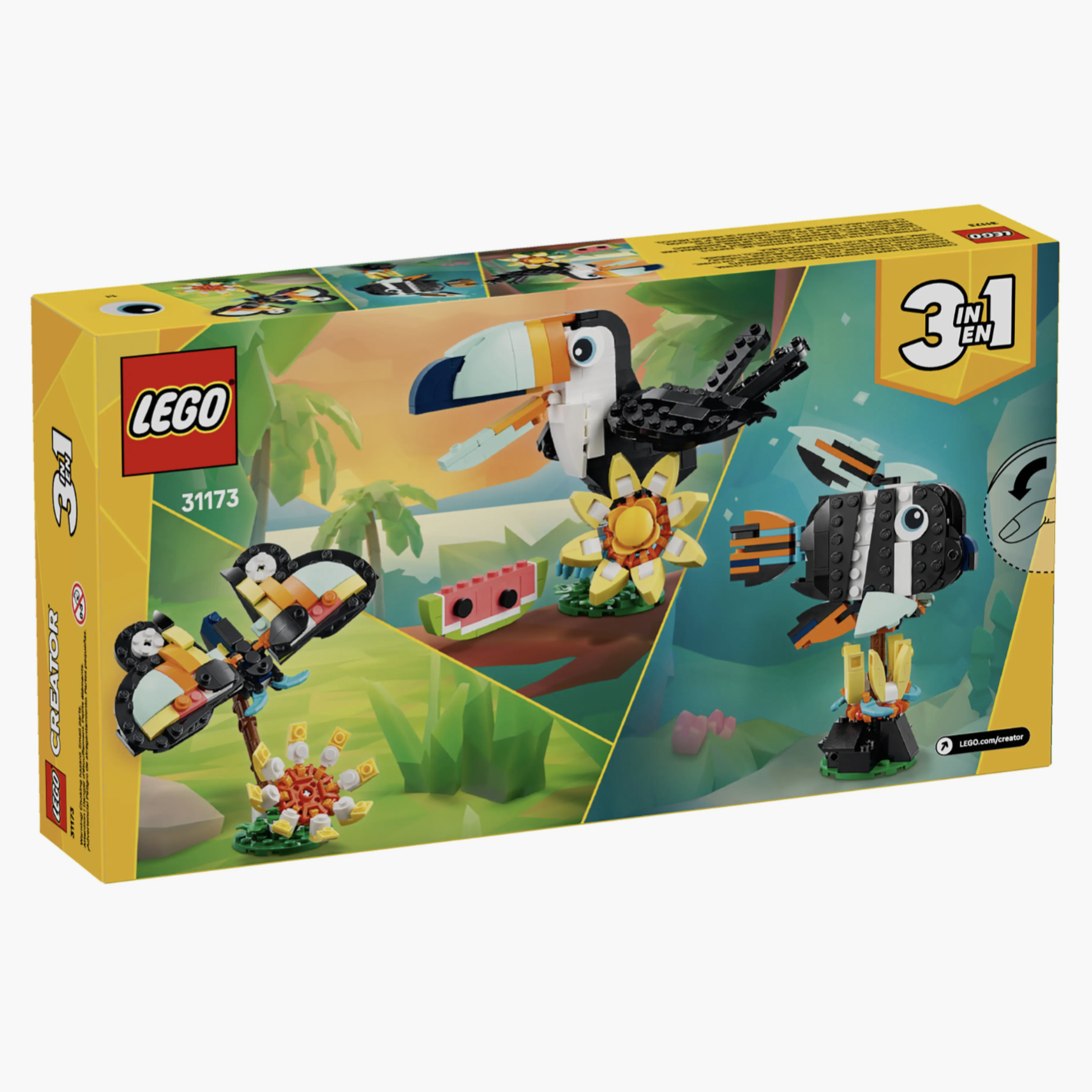 Lego Tropical Toucan Building Set $13 at Brad's Deals
