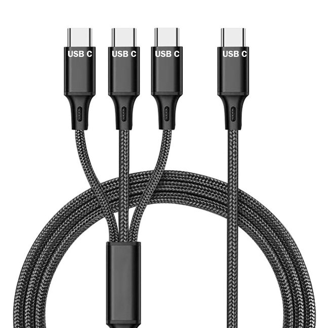 3-in-1 USB-C Splitter Cable $5 at Brad's Deals
