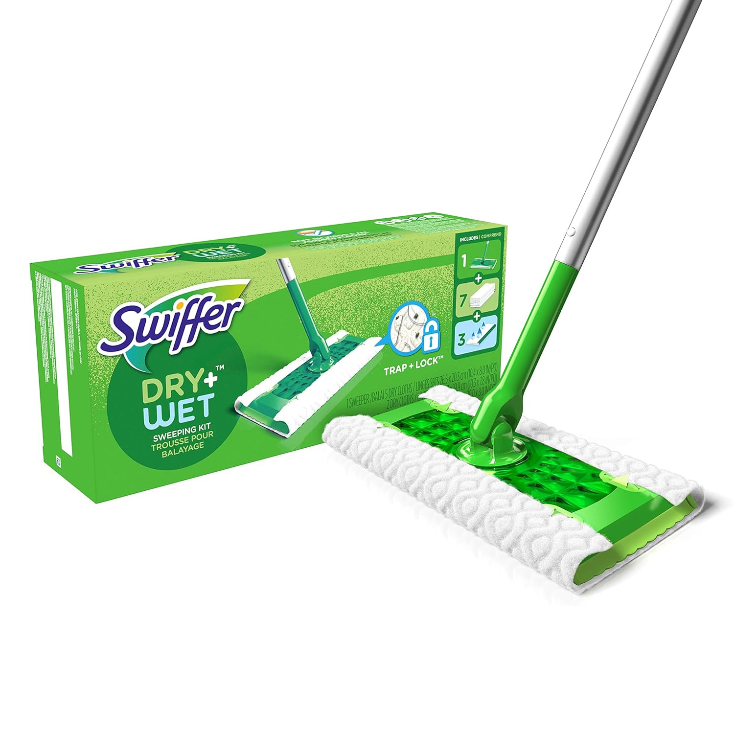 Swiffer Starter Kit $9 at Brad's Deals