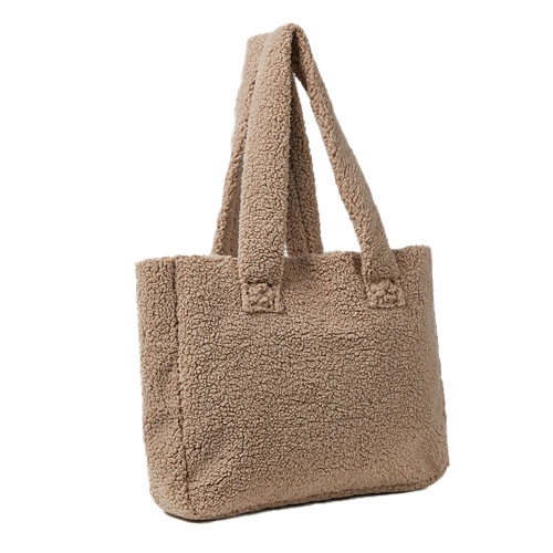 Cozy Sherpa Tote Bag $6 in 4 Colors at Brad's Deals