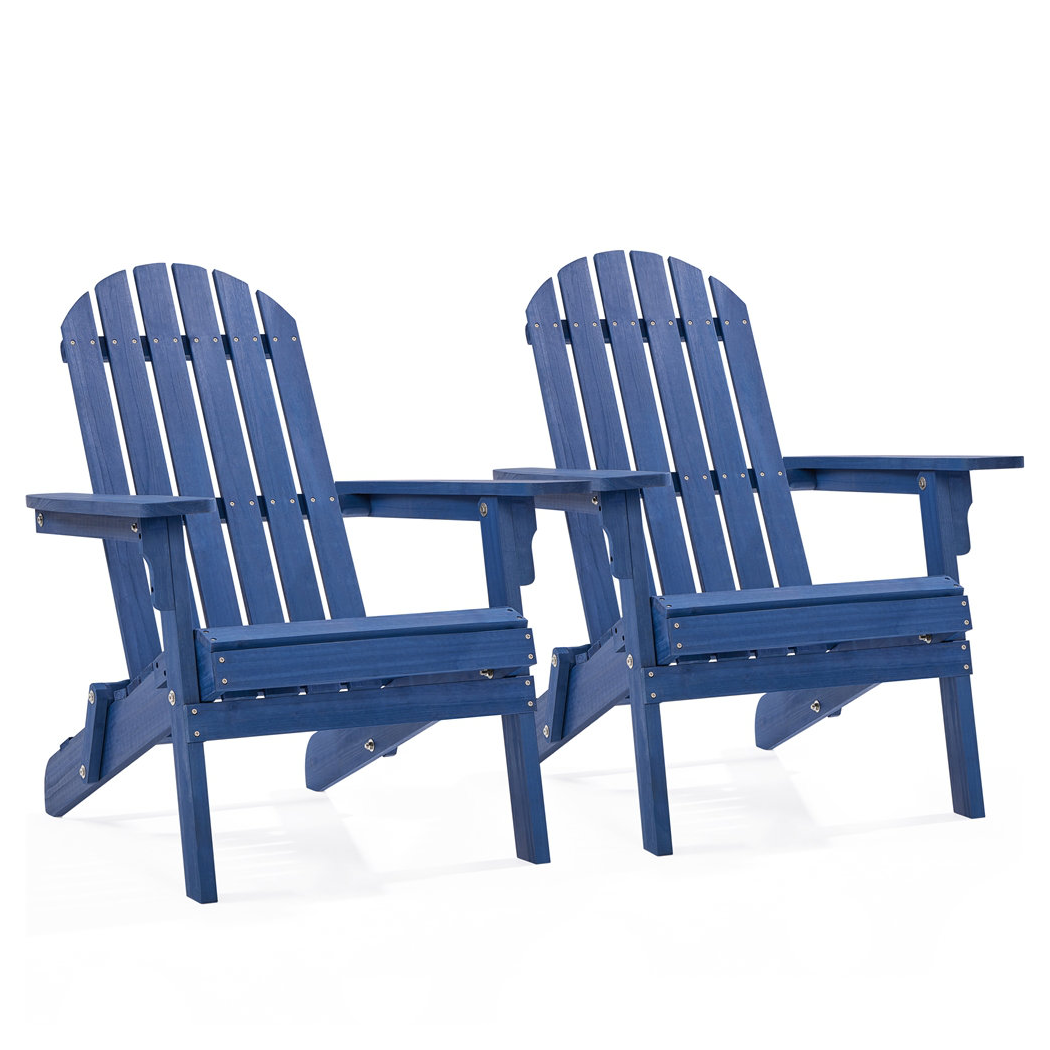 2pk Solid Wood Adirondack Chairs $150 at Brad's Deals