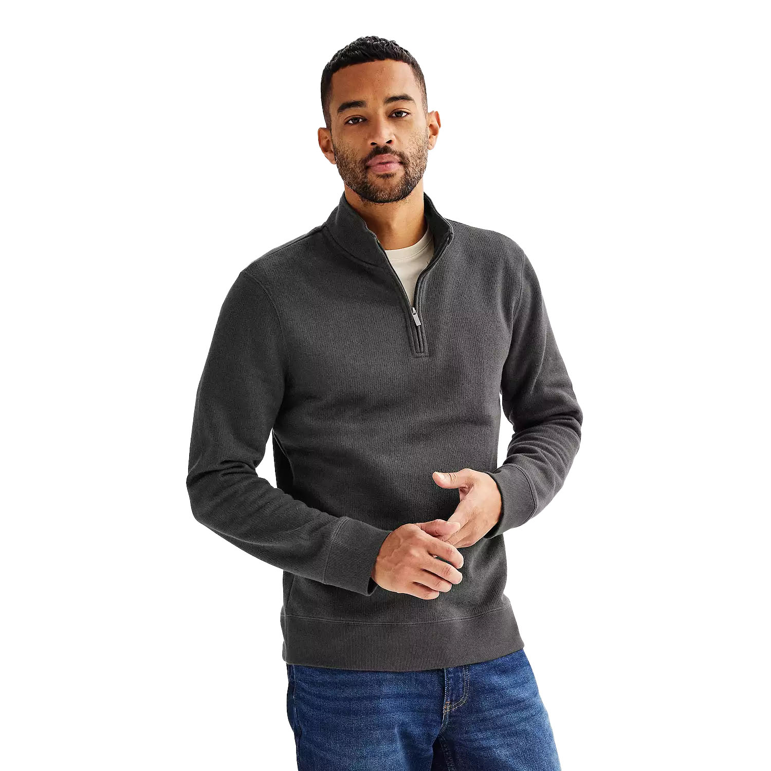 Sonoma Quarter-Zip Sweater $18 at Brad's Deals