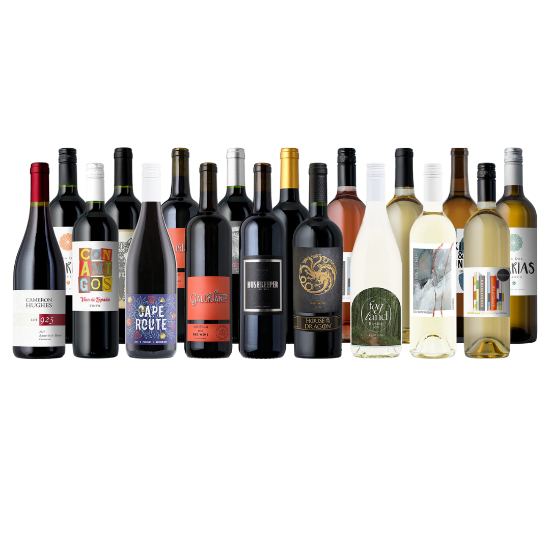 18pk Curated Wines $90 at Brad's Deals