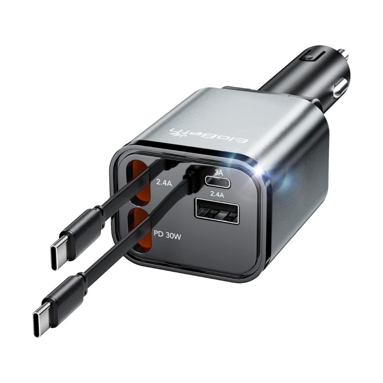 High-Speed Multi-Port Car Charger $10 at Brad's Deals