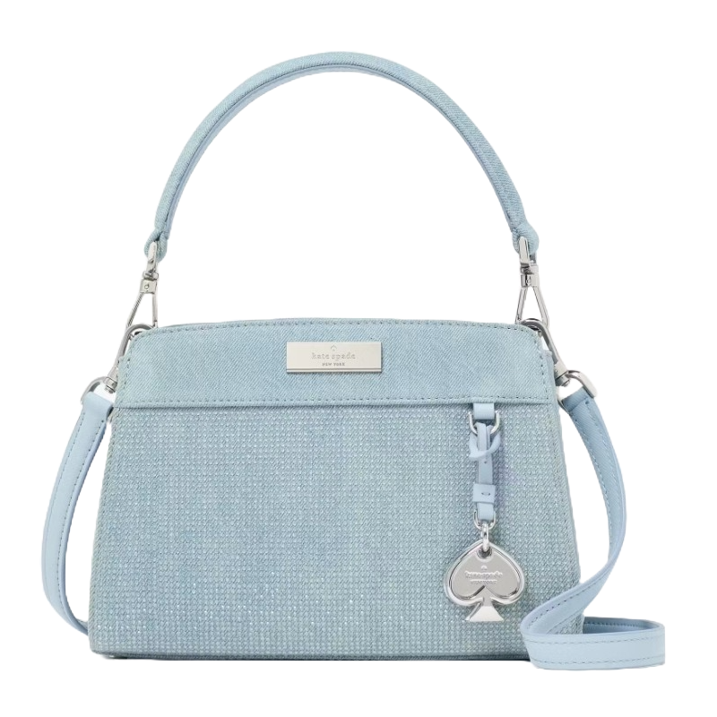 Kate Spade Studded Denim Satchel $111 at Brad's Deals