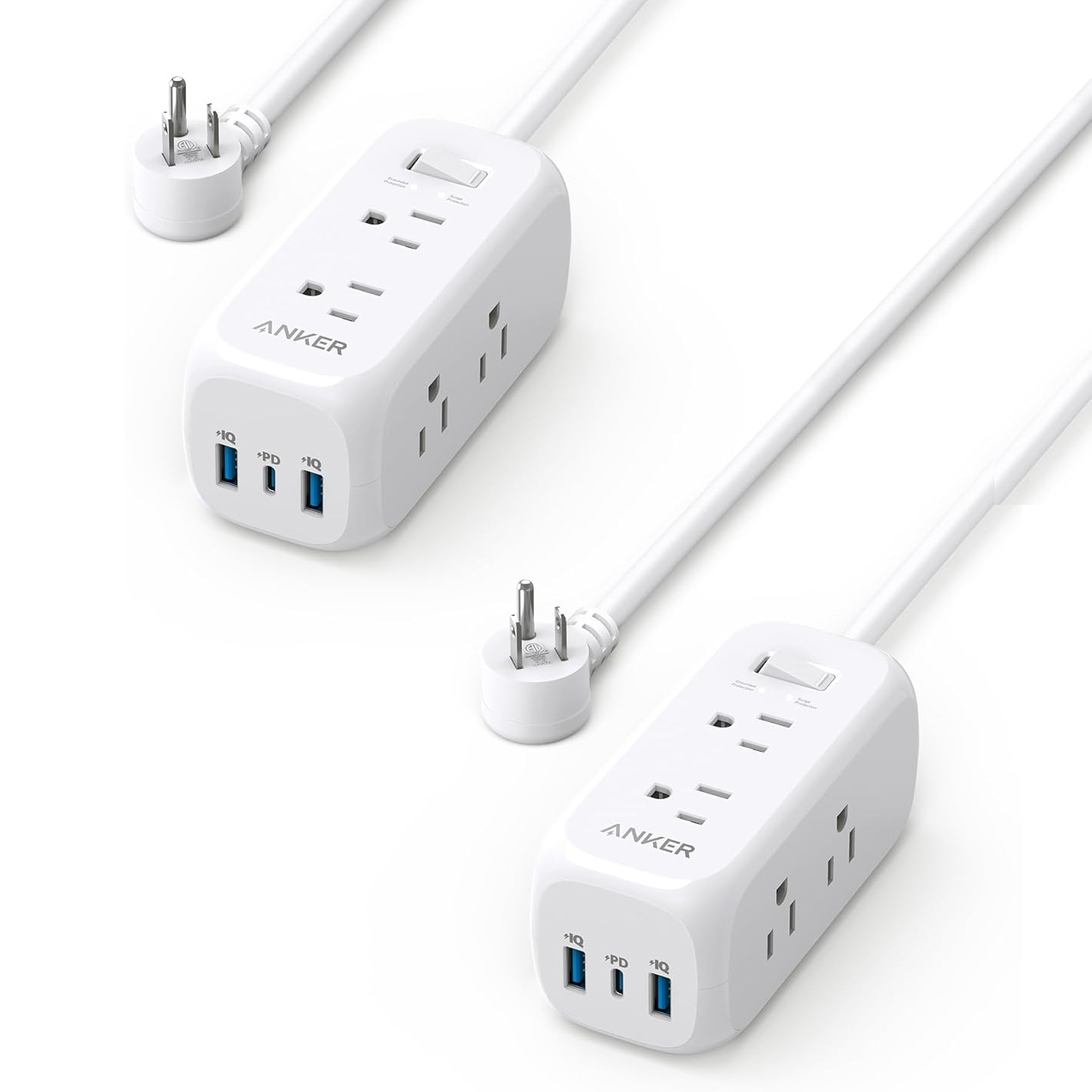 2pk Anker 6-Outlet Power Strips $20 at Brad's Deals