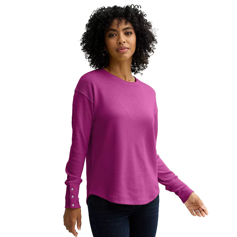 Sonoma Cozy Waffle Tops $20 at Brad's Deals