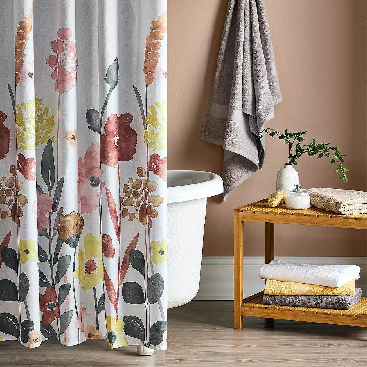 Spring Shower Curtains $13 at Kohl's at Brad's Deals