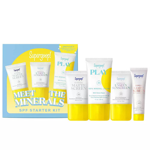 4pc Supergoop! Starter Kit $22 at Brad's Deals
