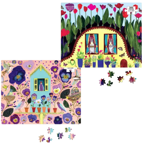 2pk 500pc Spring Puzzles $10 at Brad's Deals