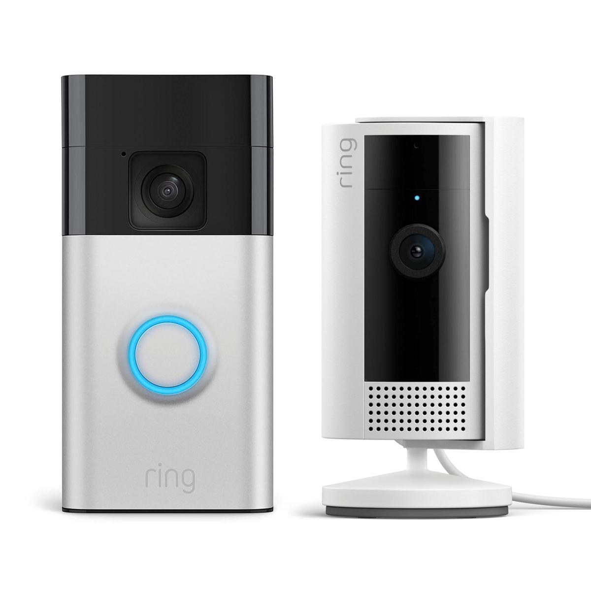 Ring Doorbell + Indoor Camera $80 at Brad's Deals
