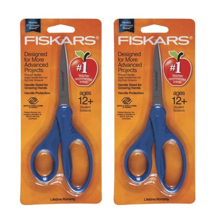 2pk Fiskars Scissors $6 Shipped