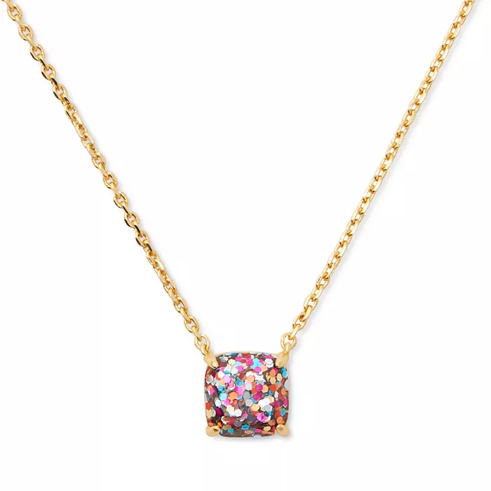 Kate Spade Glitter Pendant Necklace $19 at Brad's Deals