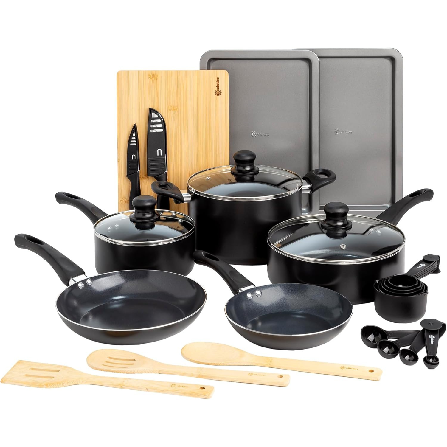 Ecolution Nonstick Cookware Set $40 at Brad's Deals
