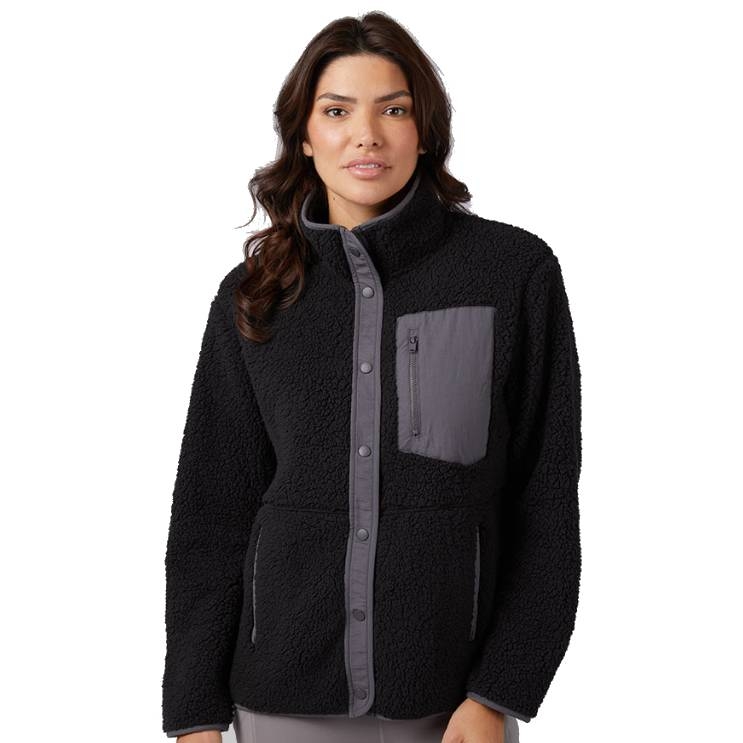 32 Degrees Sherpa Snap Jacket $20 at Brad's Deals