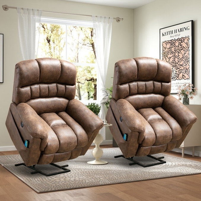 2 Lift, Heat & Massage Recliners $720 at Brad's Deals