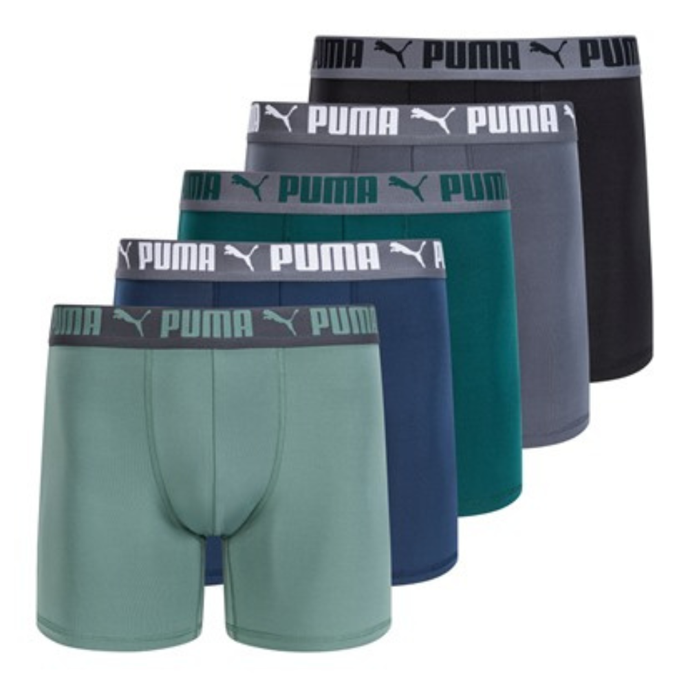 5pk PUMA Boxer Briefs $17 at Brad's Deals