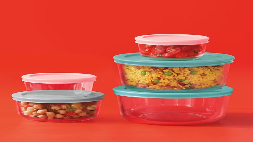 10pc Pyrex Glass Storage Set $18 at Brad's Deals