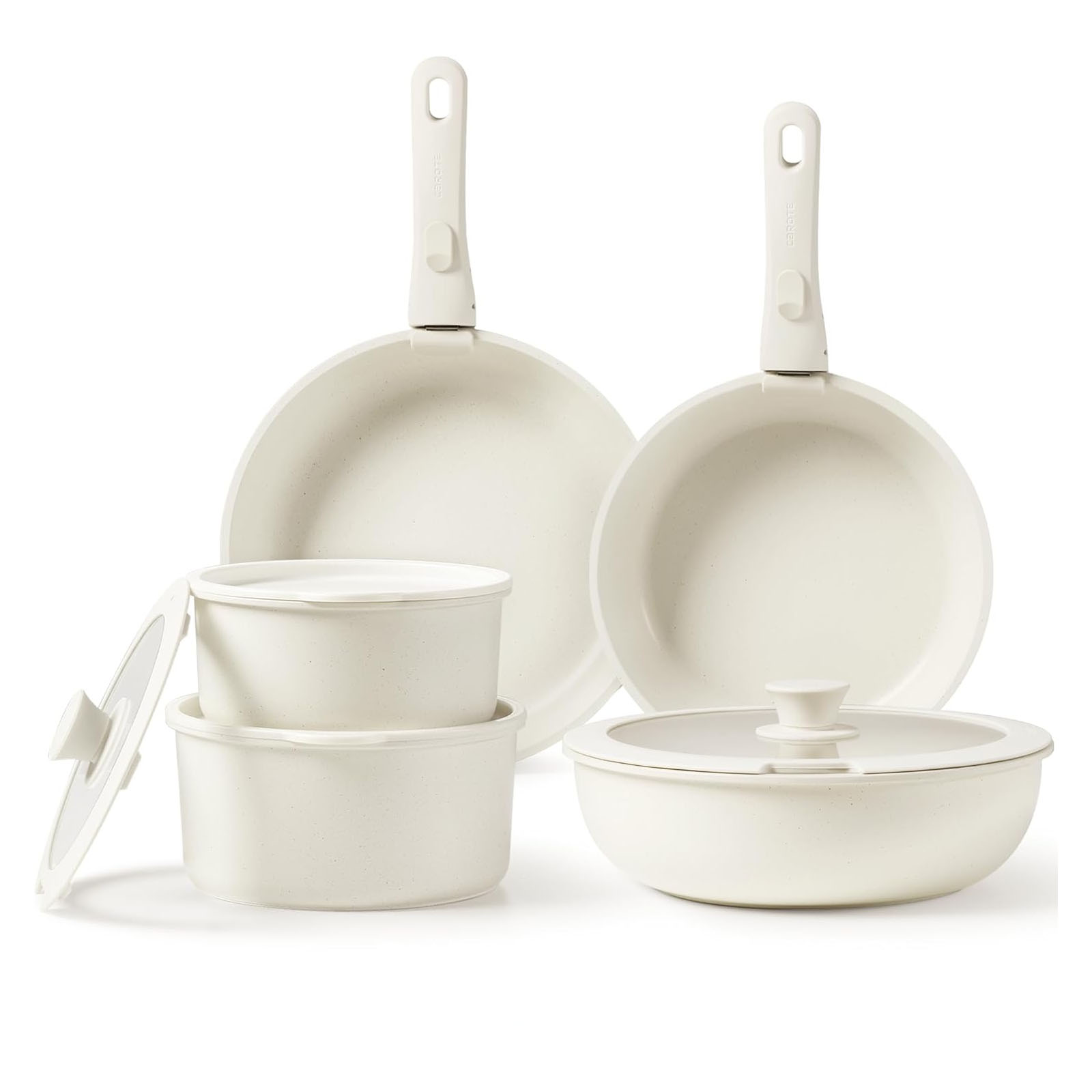 Carote Detachable-Handle Cookware Set $40 at Brad's Deals