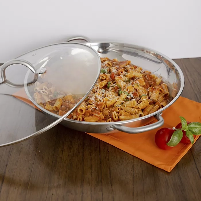 6.5qt Pan with Glass Lid $20 at Macy's at Brad's Deals