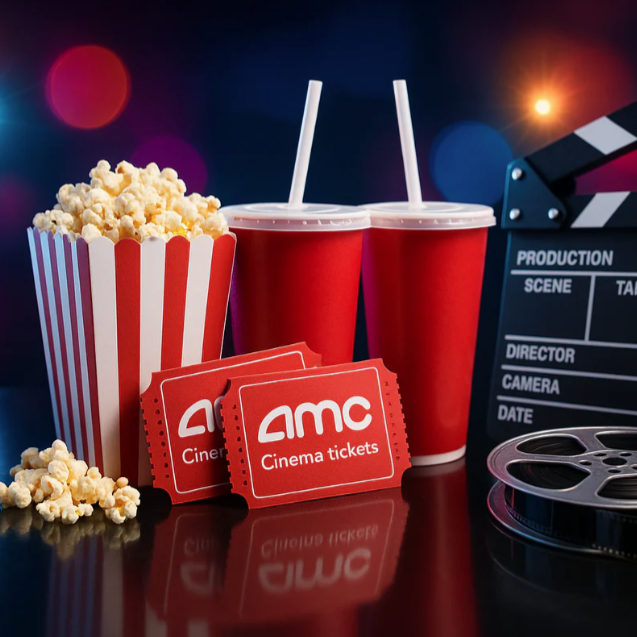 50% Off 2 AMC Movie Tickets & Snacks at Brad's Deals