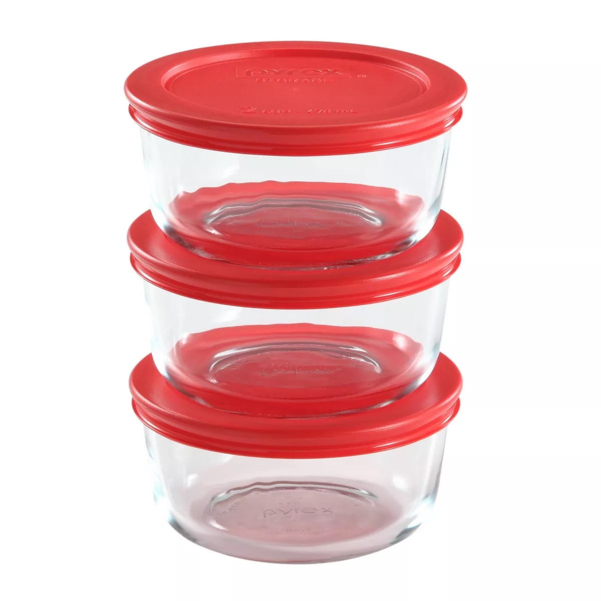 6pc Pyrex Food Storage Set $8 at Brad's Deals