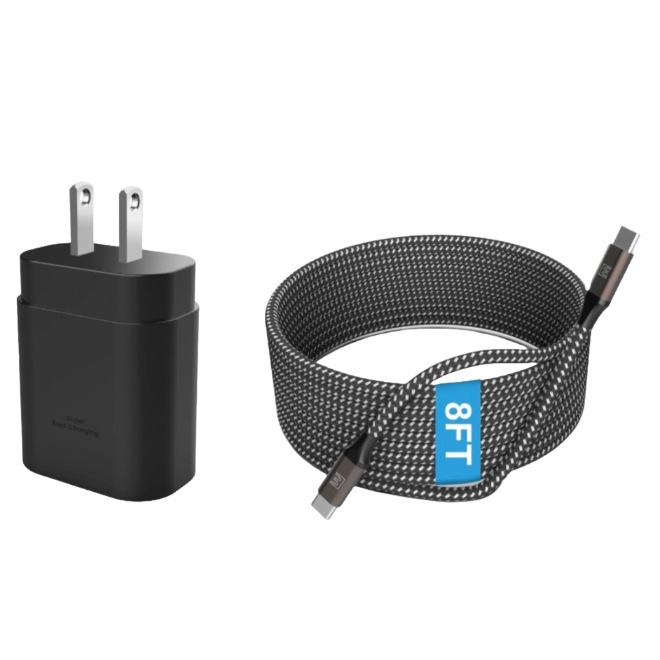 2pk Fast USB-C Wall Chargers & Cables $6 at Brad's Deals