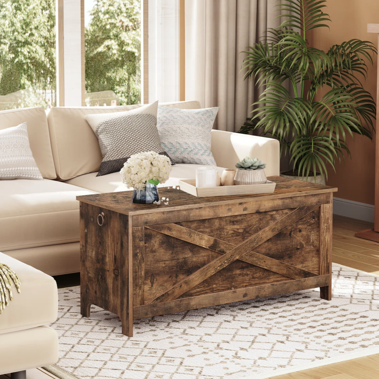 Rustic Design Storage Chest $65 at Brad's Deals