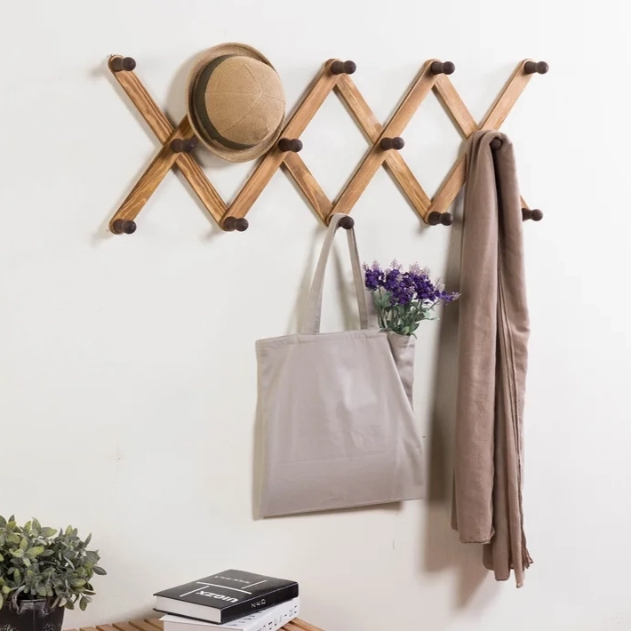 Solid Wood Wall-Mounted Rack $37 Shipped
