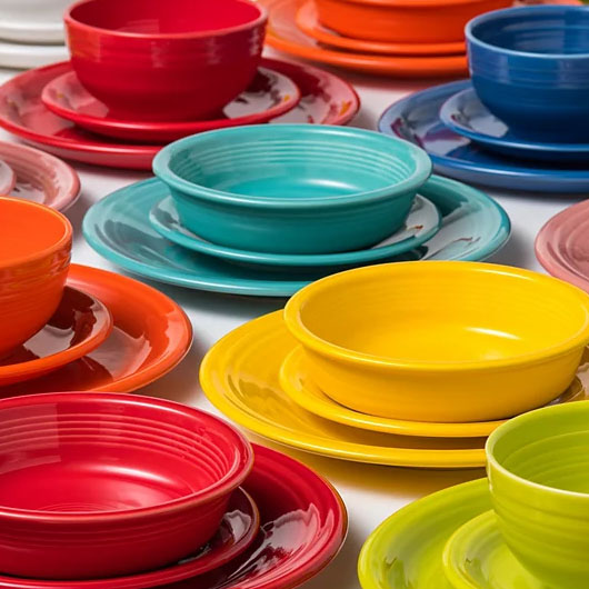 Fiesta Plates & Bowls under $10 at Brad's Deals