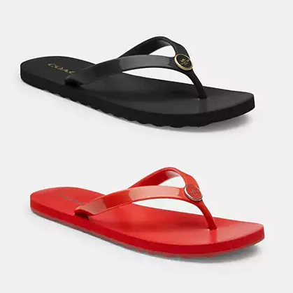 Coach Outlet Flip-Flops $33 Shipped at Brad's Deals