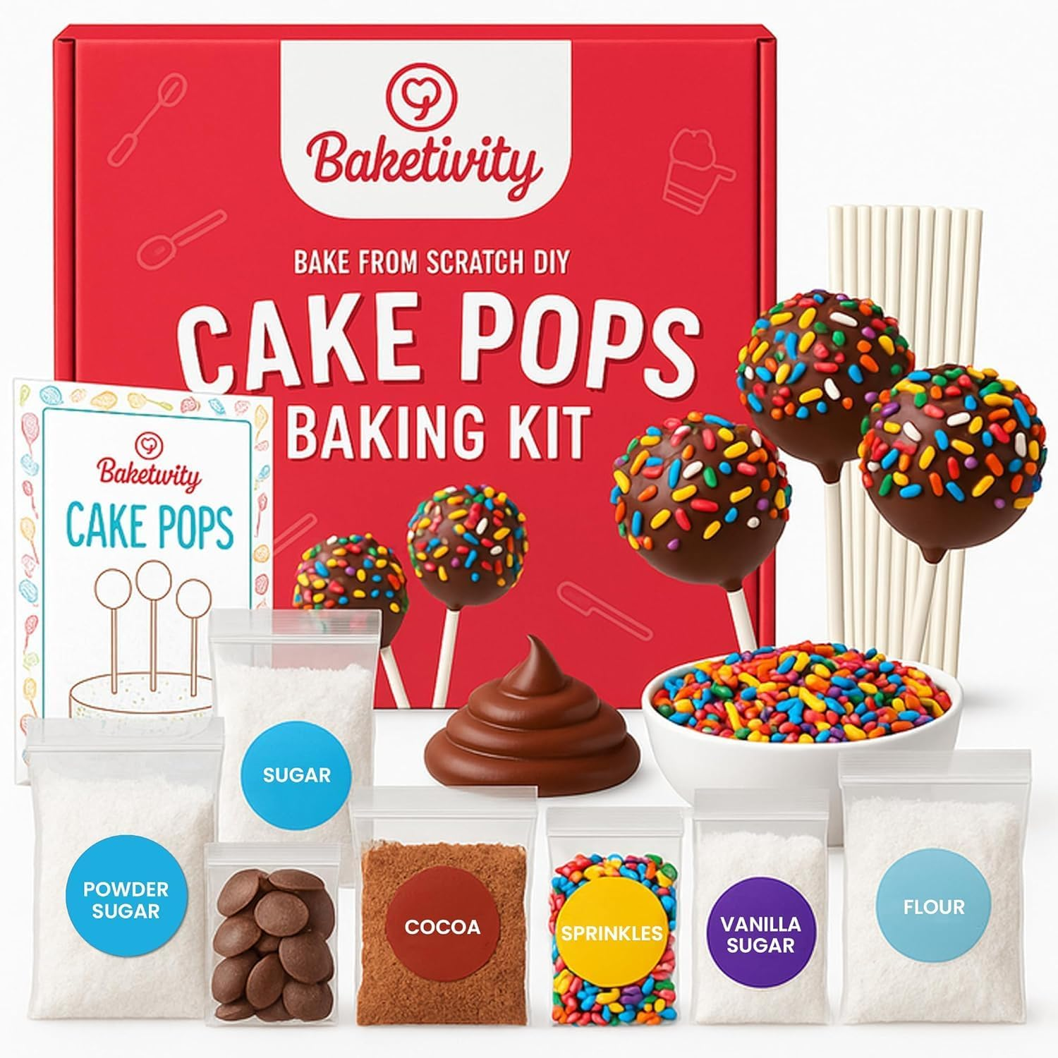 Baketivity DIY Cake Pop Making Kit $30 at Brad's Deals