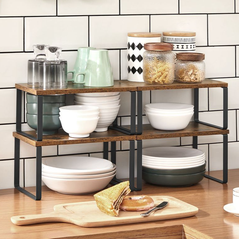 4pc Kitchen Counter Shelves $24 at Brad's Deals