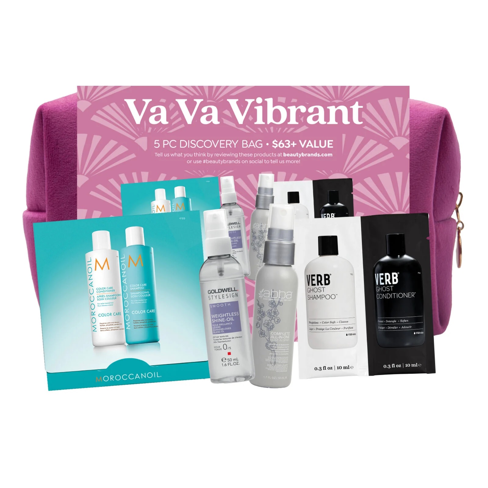Beauty Brands Beauty Discovery Bag $5! at Brad's Deals