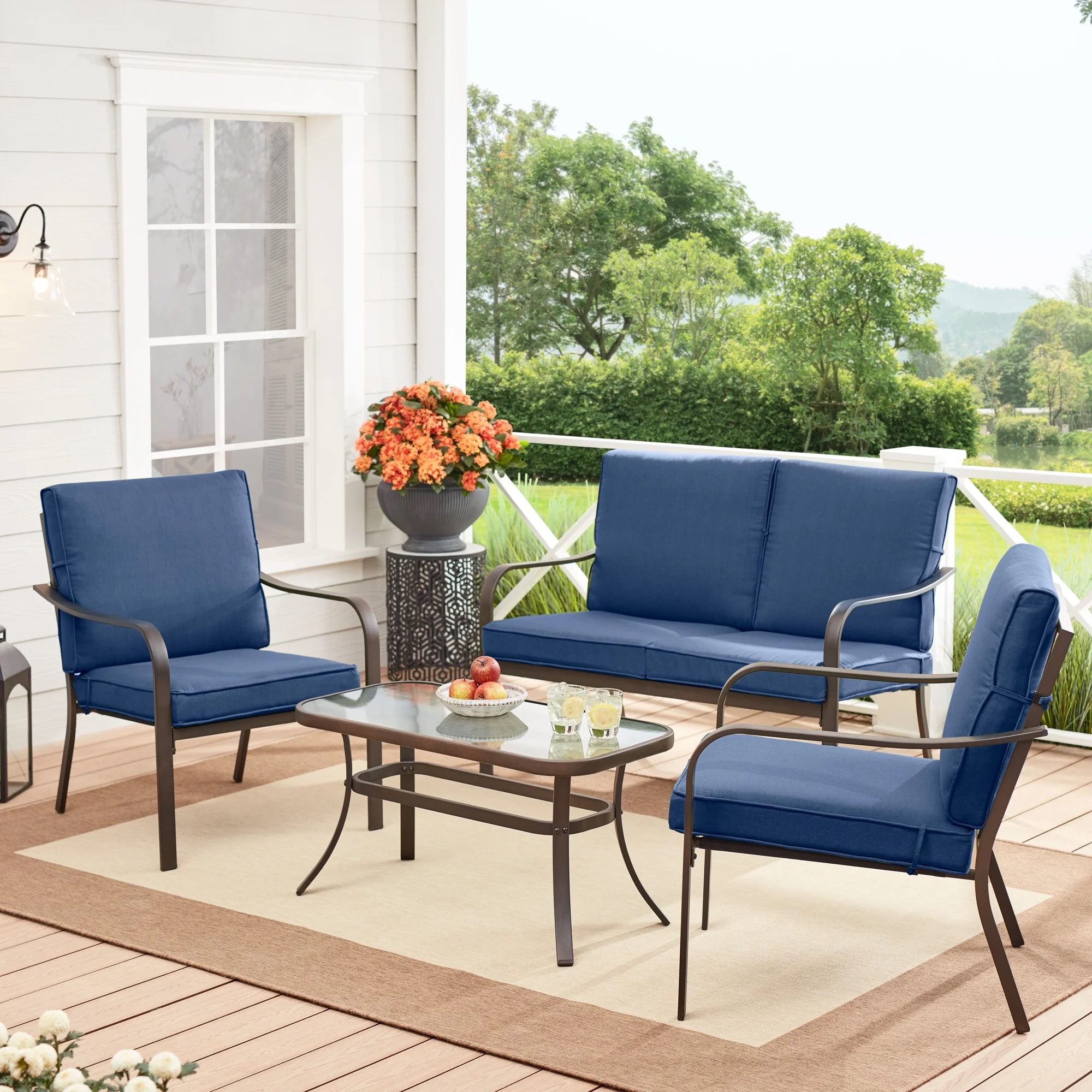 4pc Patio Conversation Set $119 Shipped at Brad's Deals